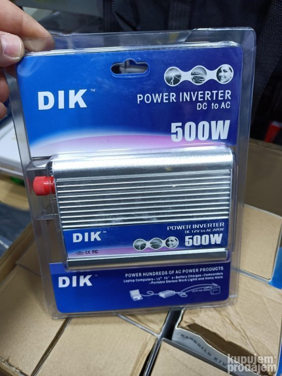 Pretvarac struje DIC 500 W pover inverter – Pretvarac struje DIC 500 W pover inverter