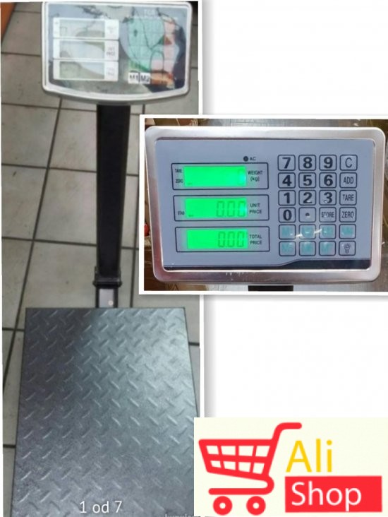 Vaga DIGITALNA preklopna 400kg-4699d. 200kg-3699d.
