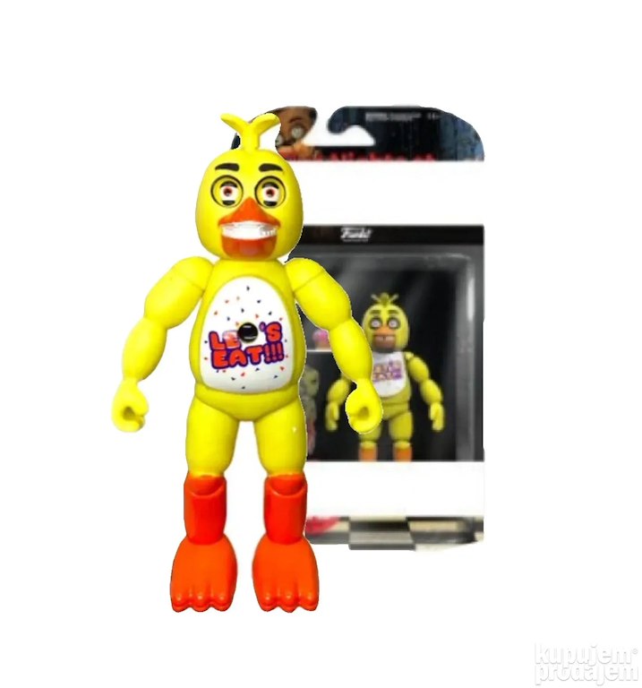 Five nights at Freddy’s Chica sa projektorom