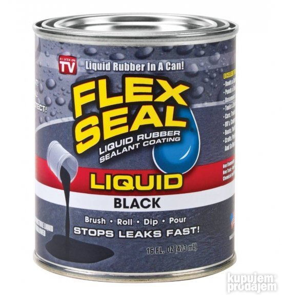 Flex seal tecna guma za hidroizolaciju crna i bela