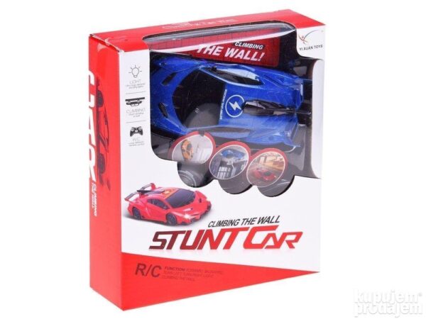 Auto koji ide po zidu – RC stunt car climbing the wall – Auto koji ide po zidu – RC stunt car climbing the wall