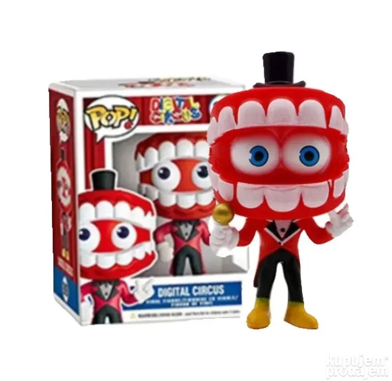 Funko pop digital Circus Caine figura