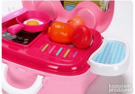 Kuhinjski set u koferu za devojcice-o!