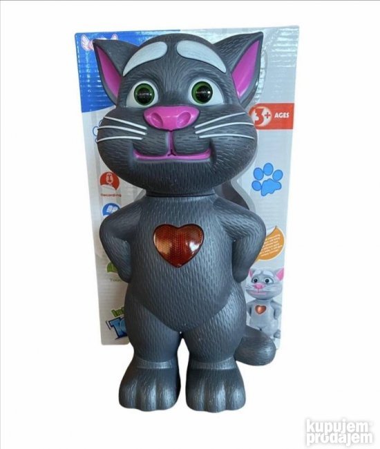 Mačak Talking Tom Igračka koja ponavlja reči – Mačak Talking Tom Igračka koja ponavlja reči