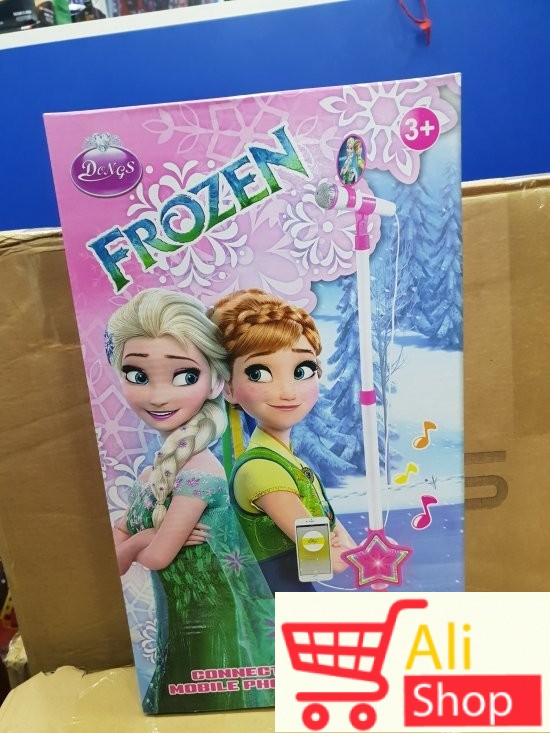 Mikrofon Frozen sa postoljem i prikljucak za telefon