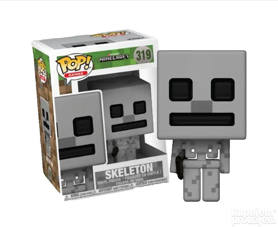 Funko pop figure Minecraft Skeleton