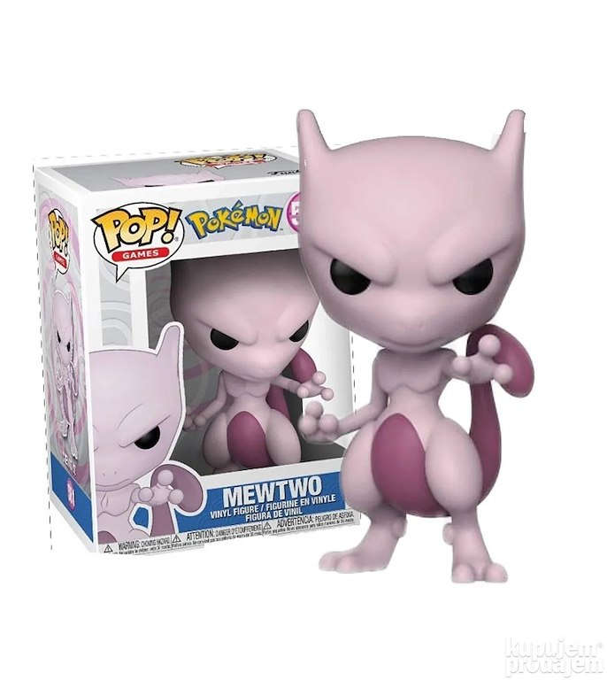 Funko pop figure Pokemon mewtwo