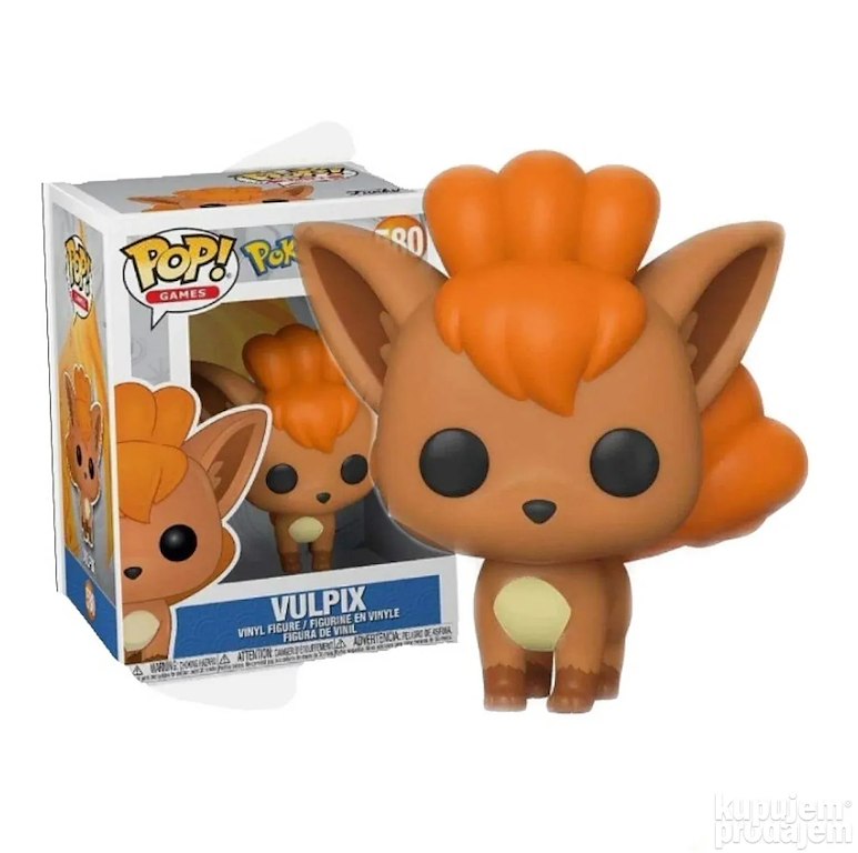 Funko pop figure Pokemon Vulpix