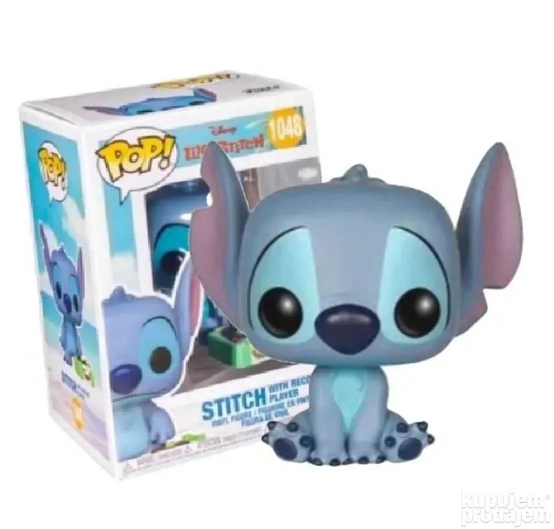 Funko pop figure Stitch koji sedi