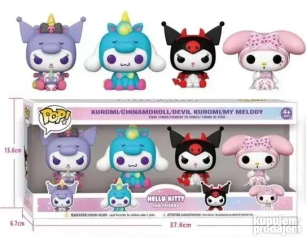 Funko Pop Hello Kitty 4in1 Figure