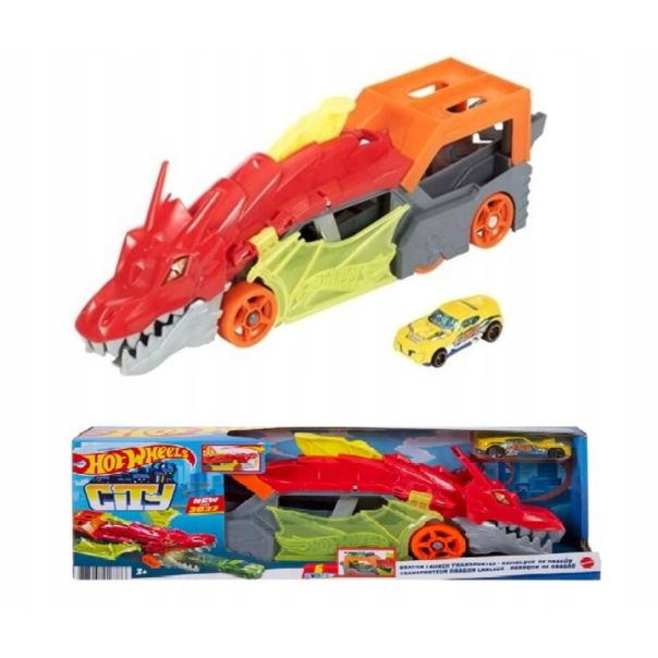 HOT WHEELS Transporter Zmaj