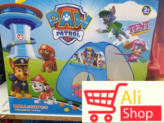 Patrolne šape dečiji šator sa lopticama Paw Patrol