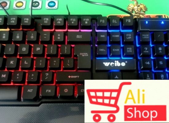 Gejmerska tastatura Weibo WB-100 Dark Hero