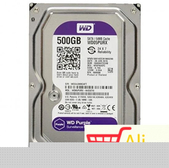 Hard disk 500GB Purple