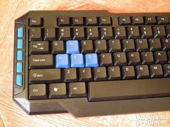 Vodootporna bežična tastatura i miš