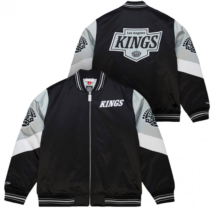 Los Angeles Kings Mitchell and Ness Throw It Back Vintage Heavyweight Satin jakna