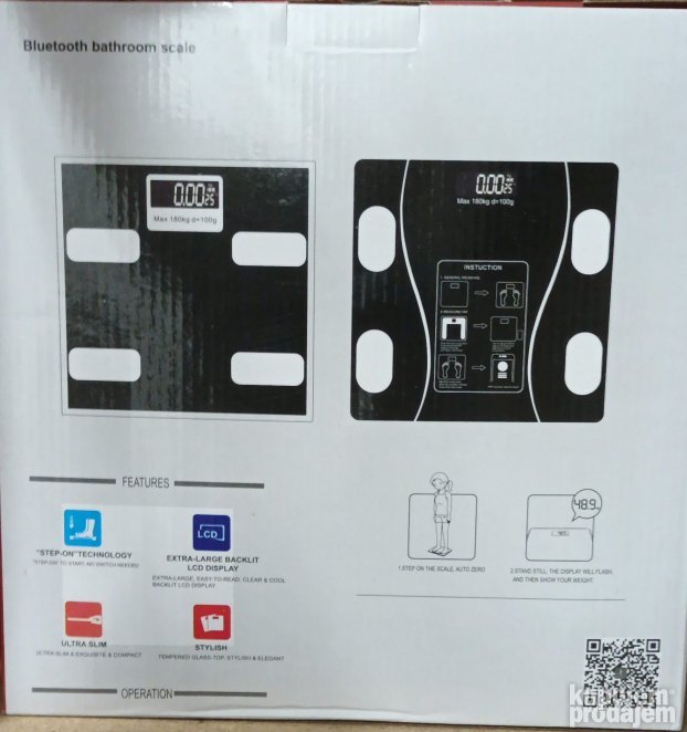 Hit Pametna digitalna VAGA Bluetooth