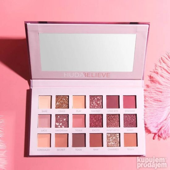 HUDA BEAUTY nude Naughty/paleta senki