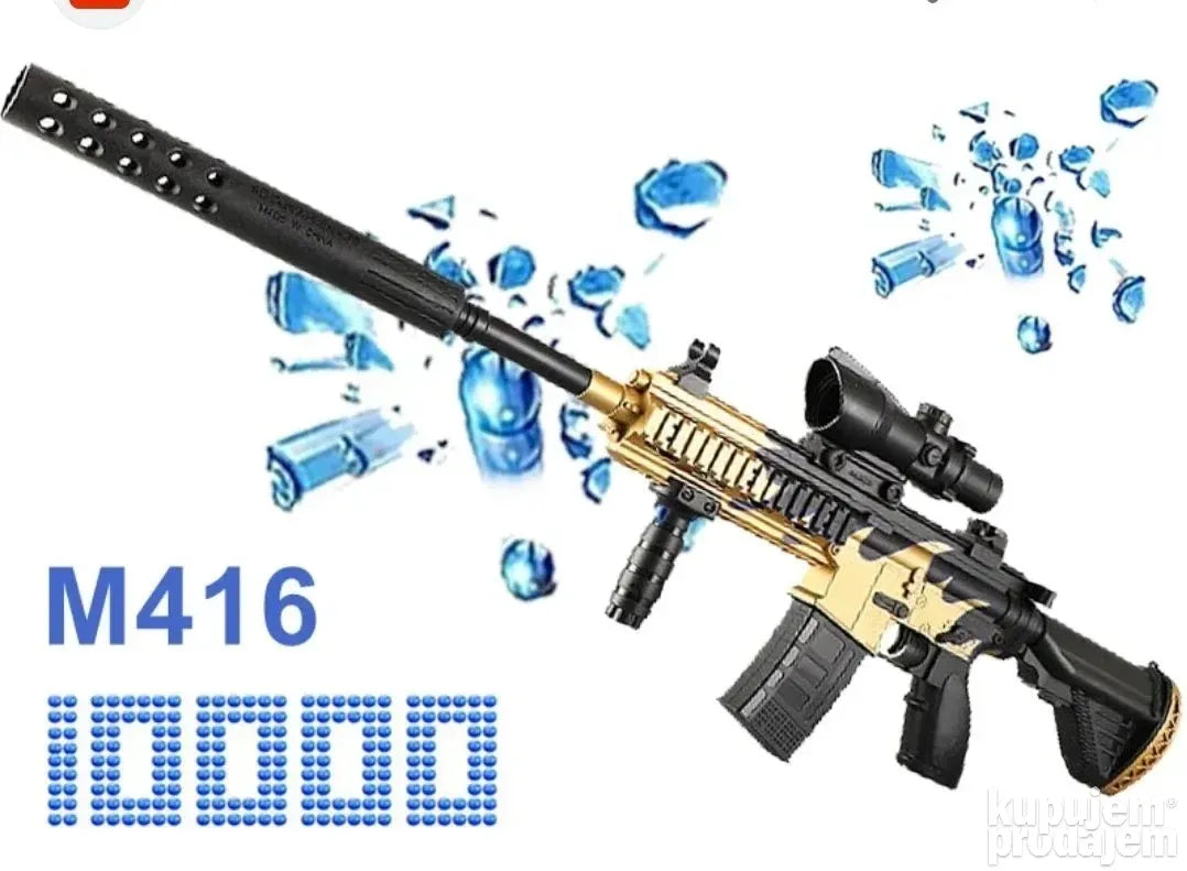 Igračka.. Puska m416 i m24 na vodene kuglice. Novi modeli