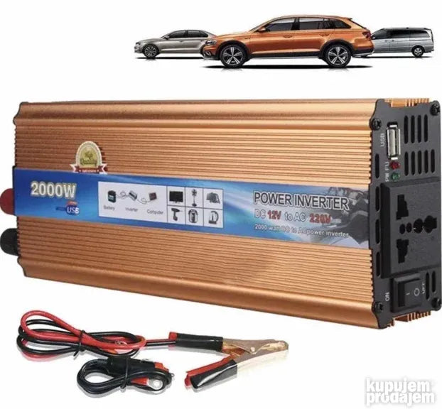 Inverter – Pretvarač napona – 1500W
