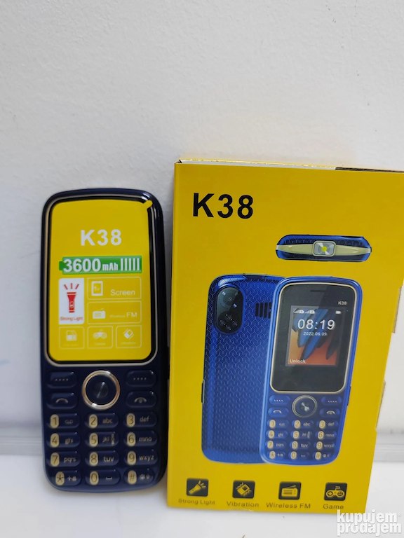 K38 Mobilni telefon-telefon-mobilni za starije bp