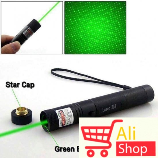 Zeleni Laser Green Laser Disco Laser Pointer 2 U 1 Model 303