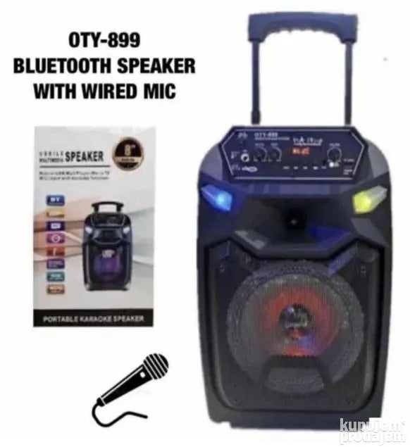Karaoke Bluetooth zvucnik sa mikrofonom OTY899