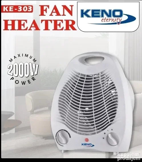 KENO Grejalica sa ventilatorom 2000W