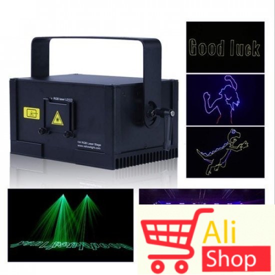 Laser 3D, RGB, 2W + Daljinski Profesionalni