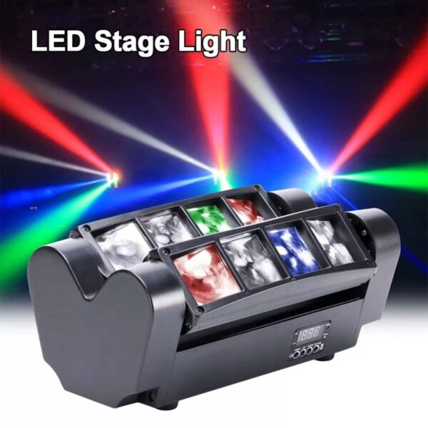Led rasveta LED spider 8x3w RGB Rasveta – Led rasveta LED spider 8x3w RGB Rasveta