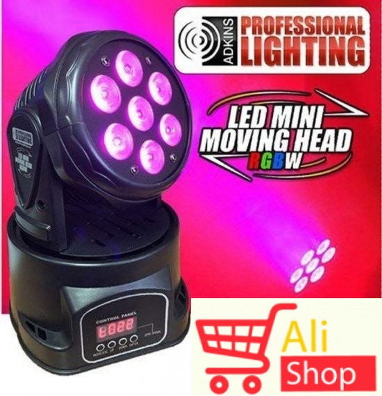 Led Roto Glava 7x10w mini led moving head Light
