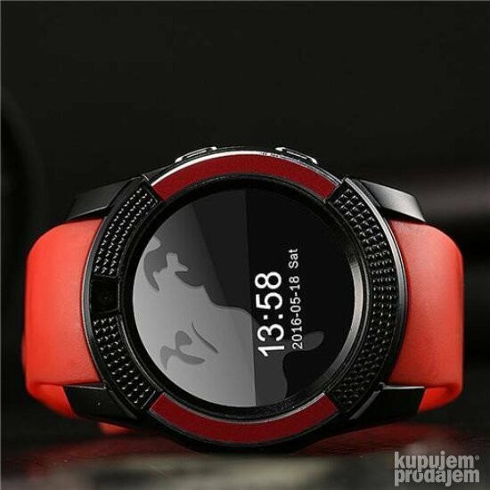 Smart Watch V8 Pametan Sat SIM-Kamera Crveni