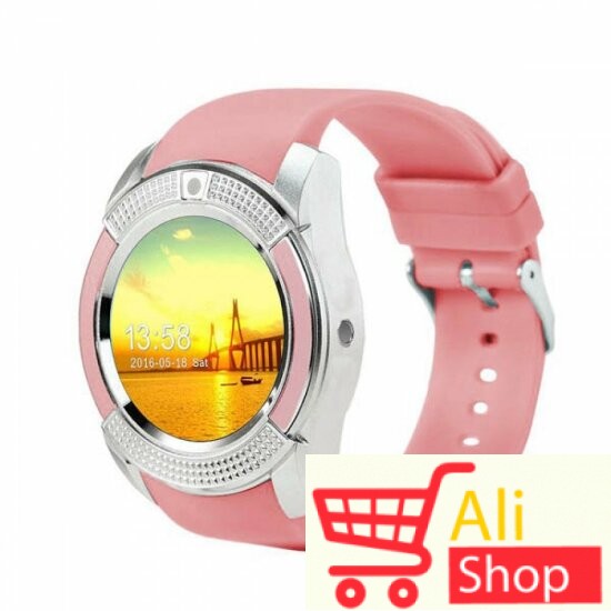 Smart Watch V8 Pametan Sat SIM-Kamera Roze