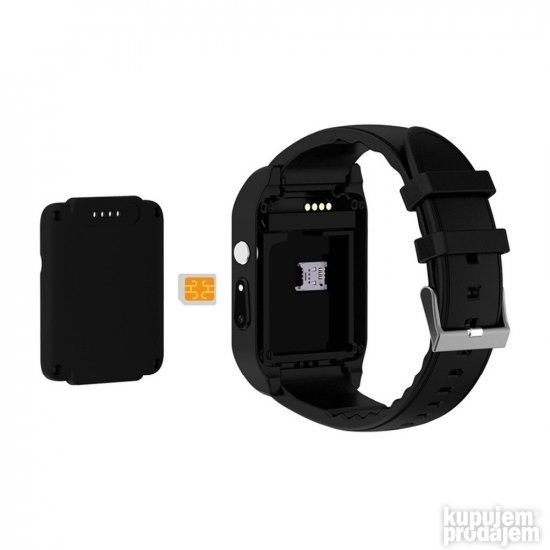 Smart Watch X86 Pametan Sat SIM, Wi-fi, GPS Crni