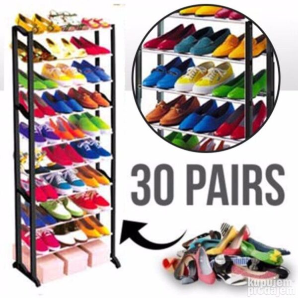 Cipelarnik polica do 30 pari obuće “Amazing shoe rack” – Cipelarnik polica do 30 pari obuće “Amazing shoe rack”