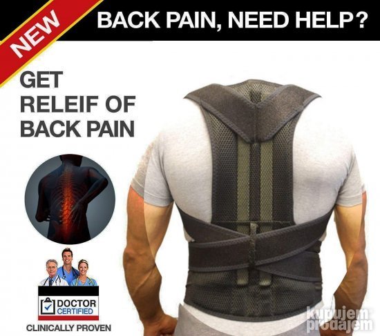 Pojas za ledja i ramena Back Pain (o) – Pojas za ledja i ramena Back Pain (o)