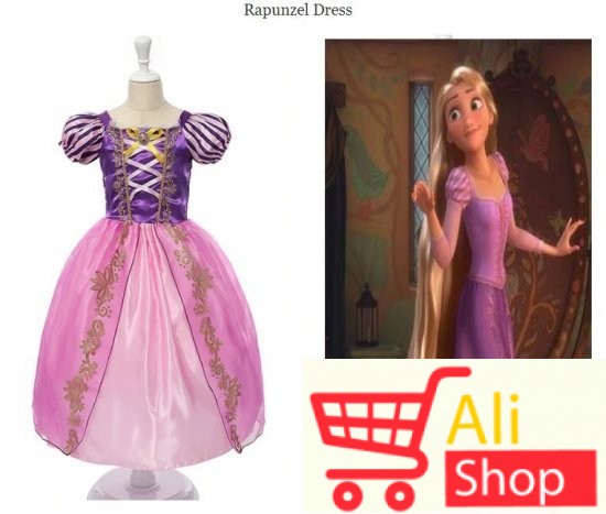 Kostim Zlatokosa Tangled haljina