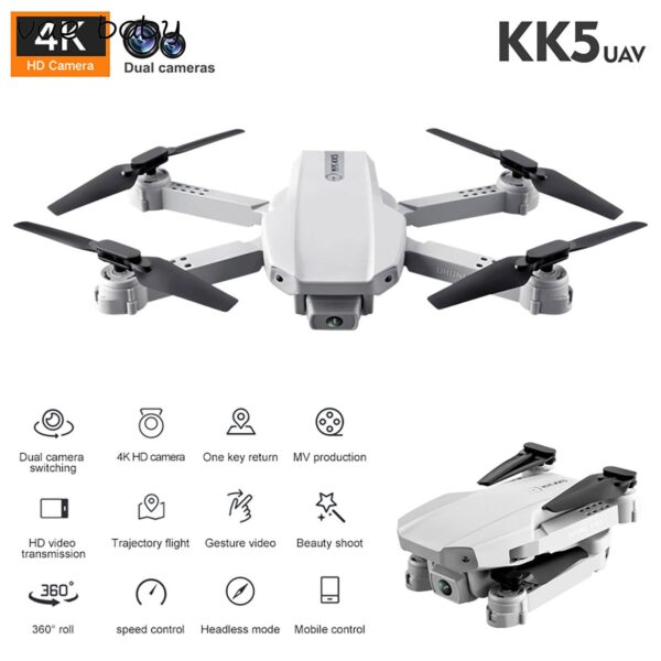 DRON KK5 sa dve kamere 4K KK5 – DRON KK5 sa dve kamere 4K KK5