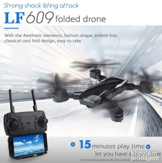 Dron LF609 FPV 720P HD Kamera