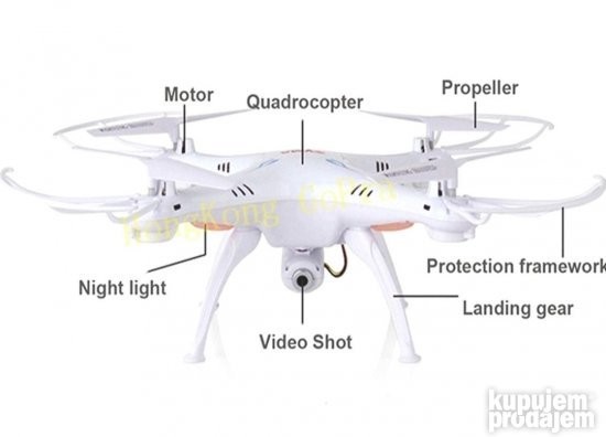 Dron X5SW-1 Kvadrokopter-o!