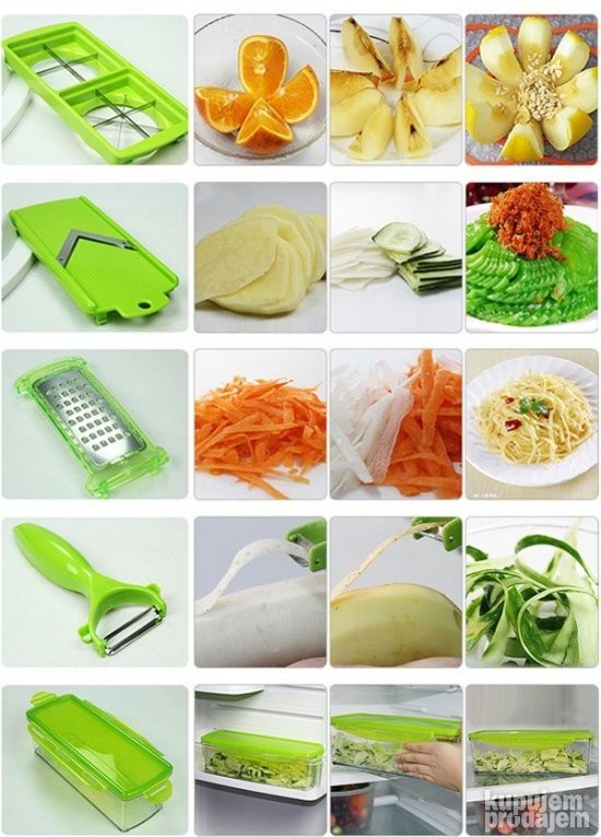 Nicer Dicer Plus multifunkcionalni secko