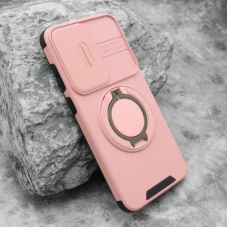 Zastitna maska (futrola) DEFENDER CAMSHIELD - Samsung S731B Galaxy S25 FE roze (MS)