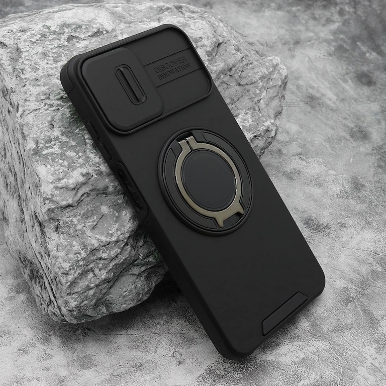 Zastitna maska (futrola) DEFENDER CAMSHIELD - Samsung A065F Galaxy A06 crna (MS)