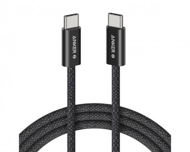 ANKER Zolo USB tip-C kabl M/M 1.8m, za Apple, super brzo punjenje 240W/480Mbps, pleteni, crni