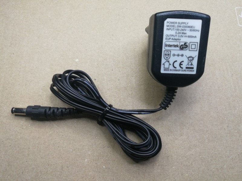 Adapter 3V --- 600mA