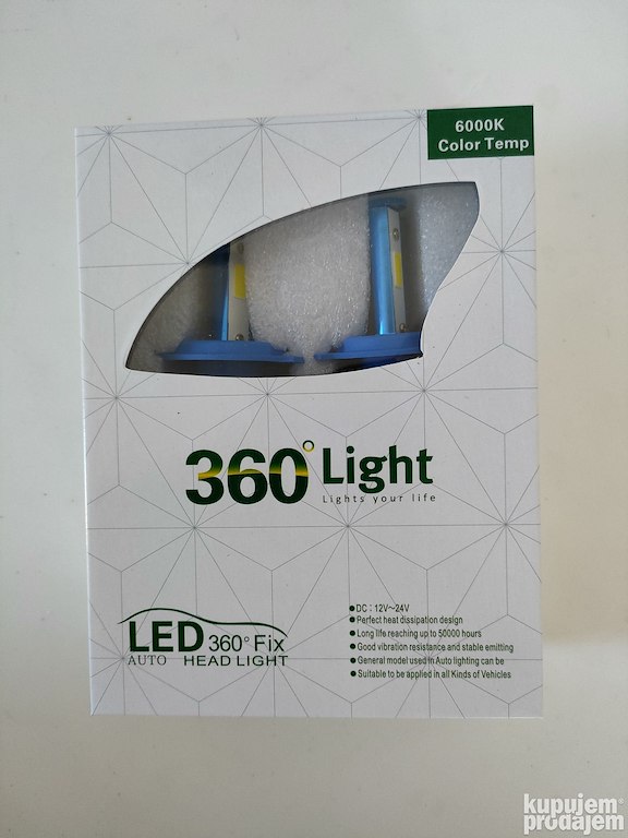 LED 360 Fix H7 sijalice QW