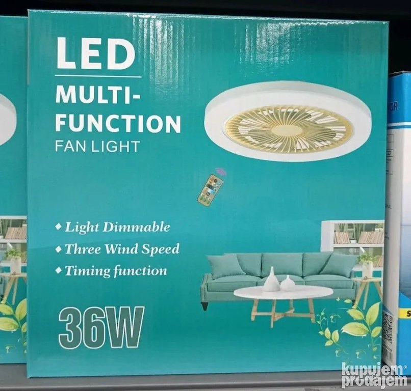LED multifunkcionalna ventilator