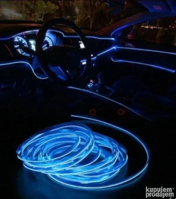 LED plavo ambijentalno svetlo za automobile
