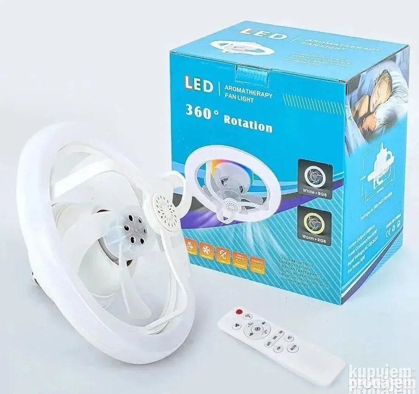 Led sijalica sa ventilatorom