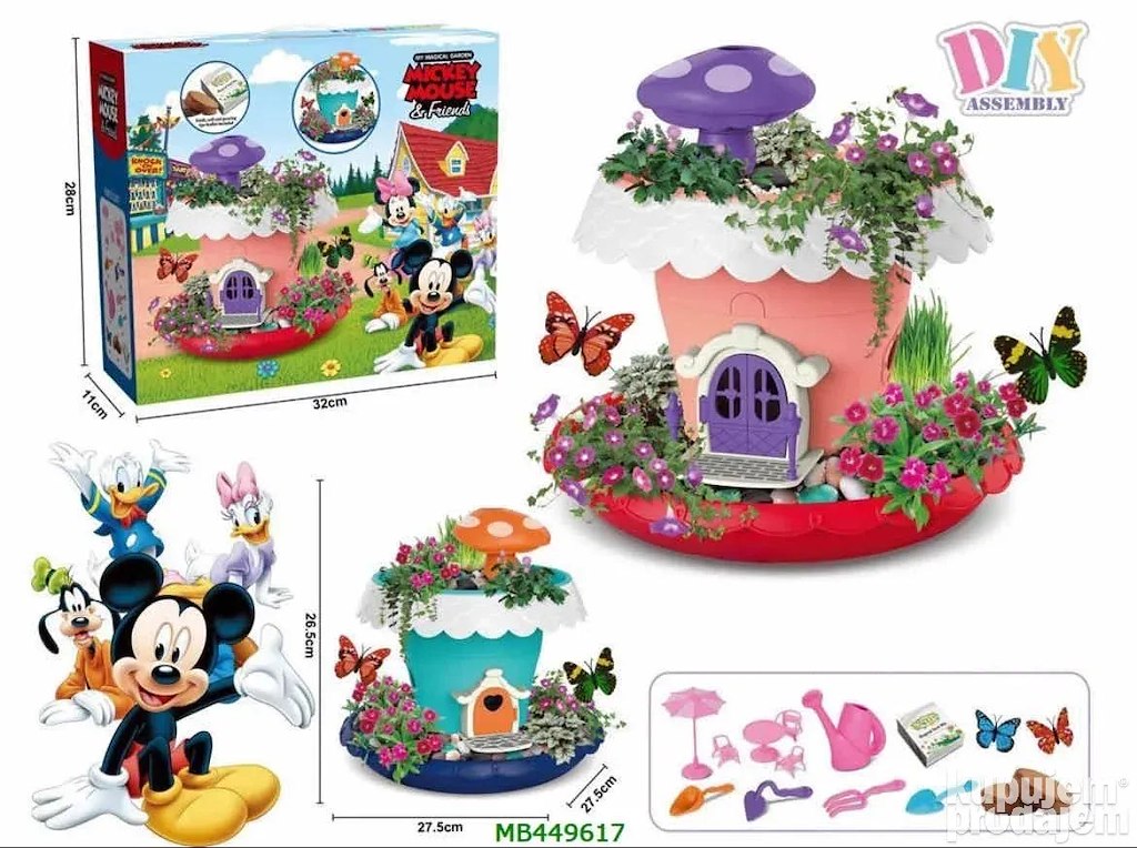 Magična bašta set Miki i Mini maus – Disney – Mickey mouse